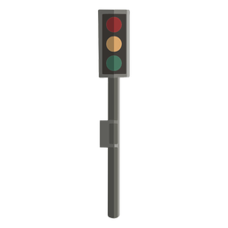 Traffic Light Front View Flat Design PNG & SVG Design For T-Shirts