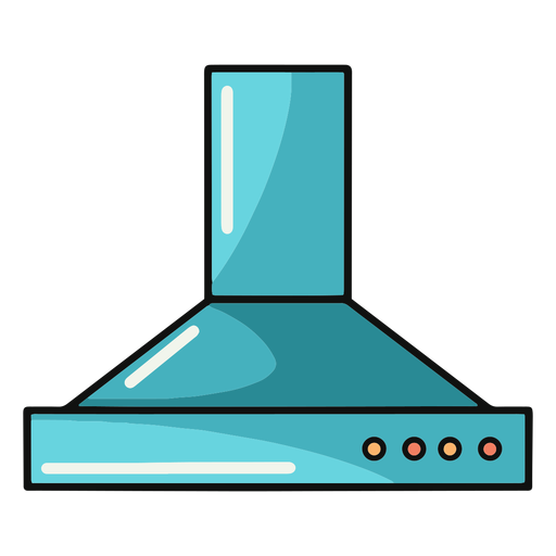Kitchen extractor illustration - Transparent PNG & SVG vector file