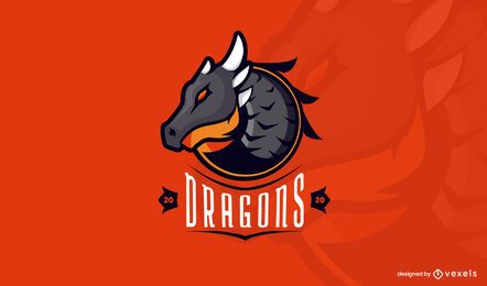Dragons Logo Template Vector Download