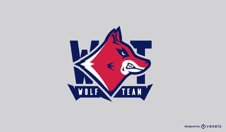 Wolf Team Logo Template Vector Download