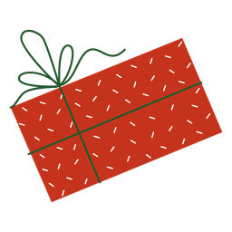 Present Flat Christmas Design PNG & SVG Design For T-Shirts