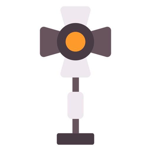 Film lights flat icon - Transparent PNG & SVG vector file