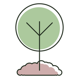 Growing Tree Logo PNG & SVG Design For T-Shirts