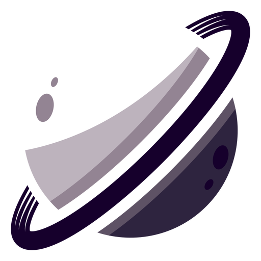 Logotipo del planeta saturno - Descargar PNG/SVG transparente