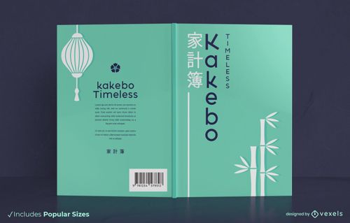 Kakebo Book Cover Design Vector Download