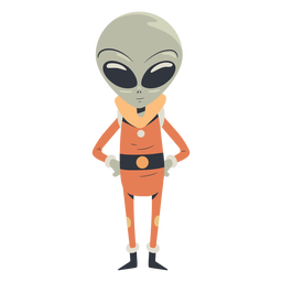 Alien Arms On Hips Character Transparent PNG & SVG Vector