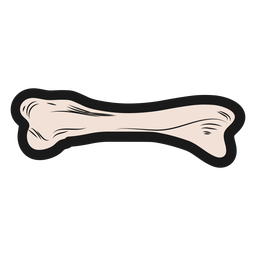 Skeleton Bone Sticker PNG & SVG Design For T-Shirts