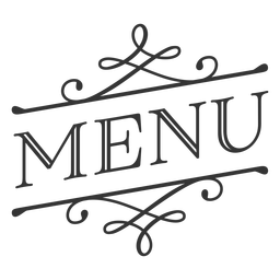 Menu Vintage Label PNG & SVG Design For T-Shirts