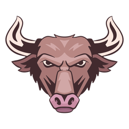 Diseño PNG Y SVG De Logotipo De Toro Enojado Para Camisetas