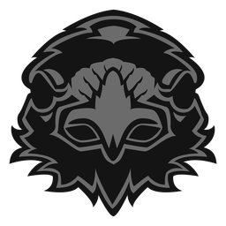 Crow Head Logo PNG & SVG Design For T-Shirts