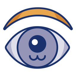 Open Eye Cartoon PNG & SVG Design For T-Shirts