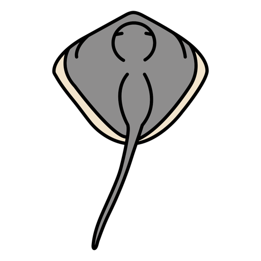 Logo de mantarraya diseño editable