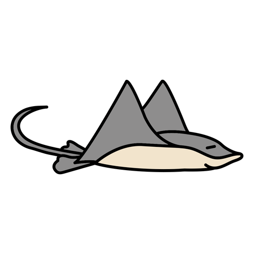 Logo de mantarraya diseño editable