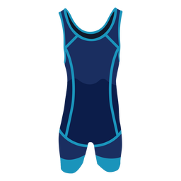 Wrestling Singlet Flat PNG & SVG Design For T-Shirts