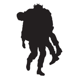 Sodier Silhouette Carrying Wounded PNG & SVG Design For T-Shirts