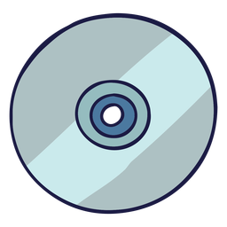 CD Rom Doodle PNG & SVG Design For T-Shirts