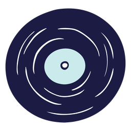Vinyl Record Doodle Transparent PNG & SVG Vector