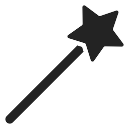 Fairy Wand Cut Out PNG & SVG Design For T-Shirts