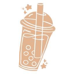 Boba Tea Cut Out PNG & SVG Design For T-Shirts