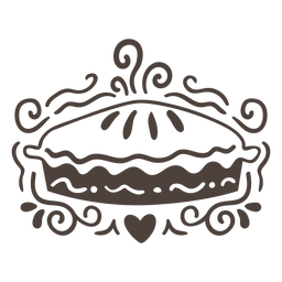 Homemade Pie Cut Out PNG & SVG Design For T-Shirts