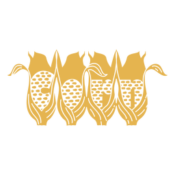 Corn Label Lettering PNG & SVG Design For T-Shirts