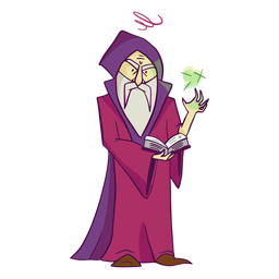 Evil Wizard Illustration PNG & SVG Design For T-Shirts