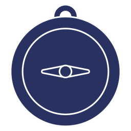 Simple Compass Cut Out Element PNG & SVG Design For T-Shirts