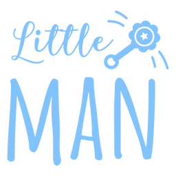 Little Man Badge PNG & SVG Design For T-Shirts