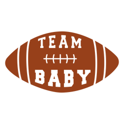 Team Baby Cut Out Badge PNG & SVG Design For T-Shirts