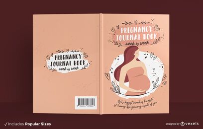Pregnancy Journal Book Cover Design Vector Download