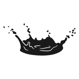 Liquid Splat Cut Out PNG & SVG Design For T-Shirts