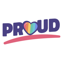 Proud Quote Semi Flat PNG & SVG Design For T-Shirts