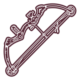 Crossbow Weapon Cut Out PNG & SVG Design For T-Shirts