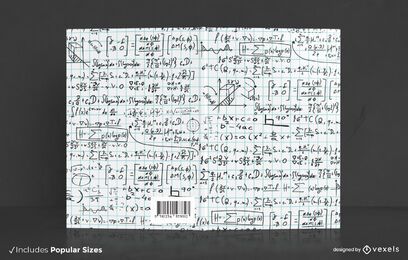 Math Symbols Book Cover Design Vector Download