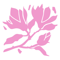 Pink Flowers Nature Designs Cut Out PNG & SVG Design For T-Shirts