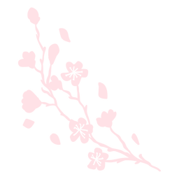 Little Pink Flowers Cut Out PNG & SVG Design For T-Shirts
