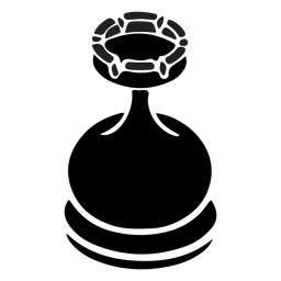 Rook Chess Piece Cut Out Simple PNG & SVG Design For T-Shirts