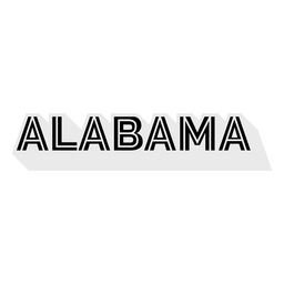 Alabama Bold Lettering PNG & SVG Design For T-Shirts