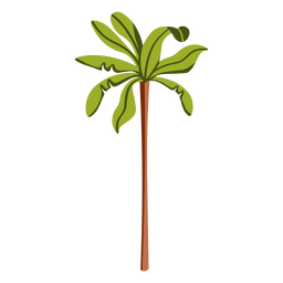 Minimalist Palm Tree PNG & SVG Design For T-Shirts