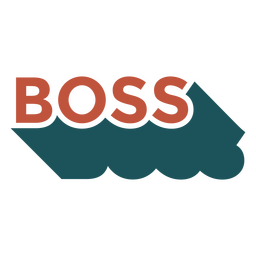 Bold Boss Word PNG & SVG Design For T-Shirts