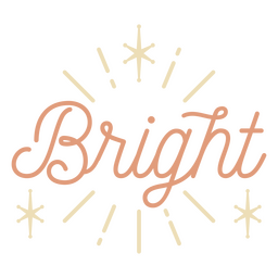 Bright Vintage 50s Word PNG & SVG Design For T-Shirts