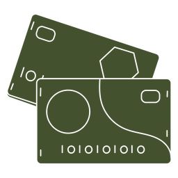 Credit Card Cut Out PNG & SVG Design For T-Shirts