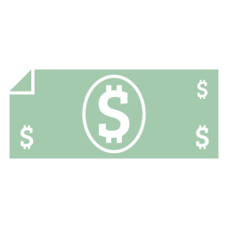 Dollar Simple Bill Symbol Currency Icon PNG & SVG Design For T-Shirts