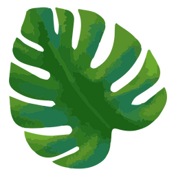 Diseño PNG Y SVG De Icono De Hoja Tropical Para Camisetas