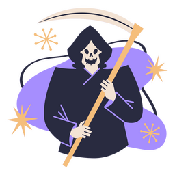 Cartoon-Reaper-Figur PNG- Und SVG-Design Für T-Shirts