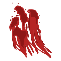 Spooky Blood Trace PNG & SVG Design For T-Shirts