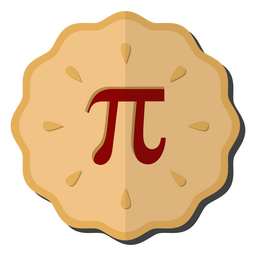 Pie Number Pi Mathematics Icon PNG & SVG Design For T-Shirts
