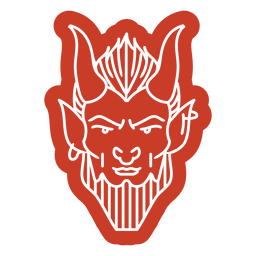 Devil Modern Character Cutout PNG & SVG Design For T-Shirts