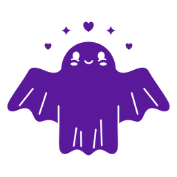 Netter Halloween-Geist-Cartoon PNG- Und SVG-Design Für T-Shirts