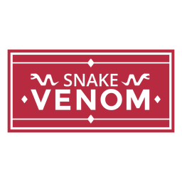 Witchcraft Ingredient Label Snake Venom PNG & SVG Design For T-Shirts